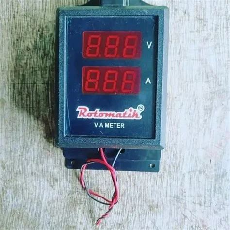 1hp Digital Volt Ammeter Dimension 100mmx60 Mm Model Name Number Va101 V1 0 At ₹ 560 Piece