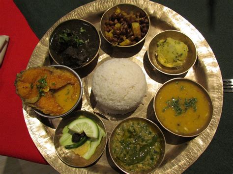 Traditional Assamese Thali Katla Fish Thali Sona Hotel