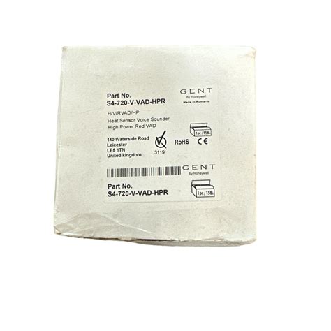 Gent Honeywell Heat Sensor Voice Sounder Sa 720 V Vad Hpr Own4less