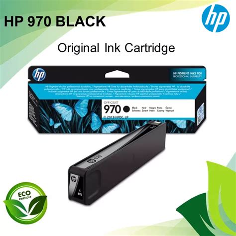 Hp 970 Original Ink Cartridge No Box Shopee Malaysia
