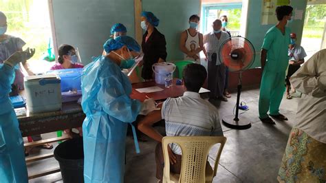ဒီပဲယင်းမြို့၌ ကိုဗစ် ၁၉ရောဂါ ကာကွယ်ဆေးထိုးနှံခြင်း လုပ်ငန်းကို