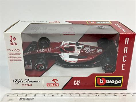 F1 2022 Alfa Romeo Team Orlen C42 24 1 43 Bburago D8 X HorŠÍ Obal Aukro