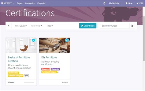Certifications Odoo Community Edition Book ELearning