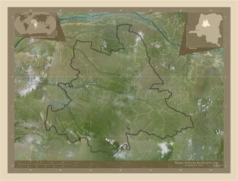 Tshuapa Democratic Republic Of The Congo High Res Satellite Labelled