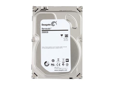 Seagate BarraCuda ST2000DM001 2TB 7200 RPM 64MB Cache SATA 6.0Gb/s 3.5 ...