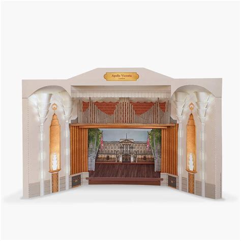 Build Your Own Apollo Victoria Theatre London By Ice Cream At The Interval