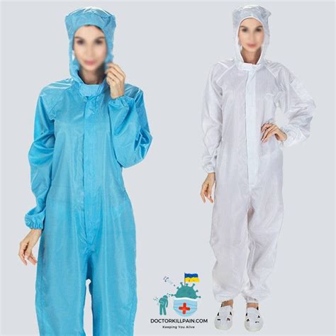 Medical Protective Coverall Suit Drkillpain