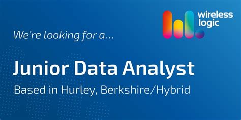 Jobopportunity Dataanalyst Techcareers Datastrategy Wireless Logic Ltd