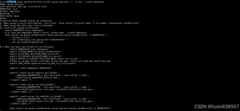 K8s部署mysql Cluster 8x集群mysql Operator Csdn博客