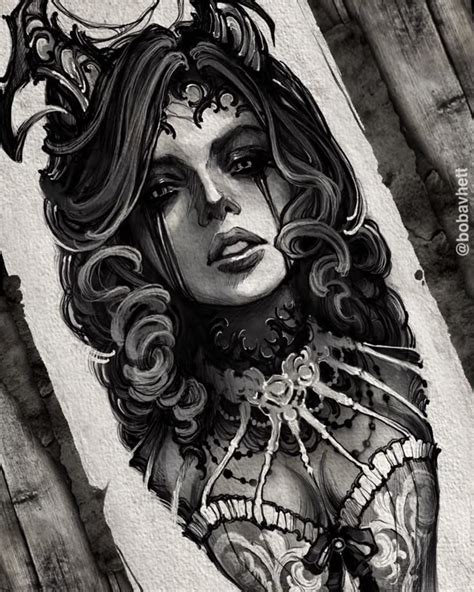 Sexy Demon Tattoo
