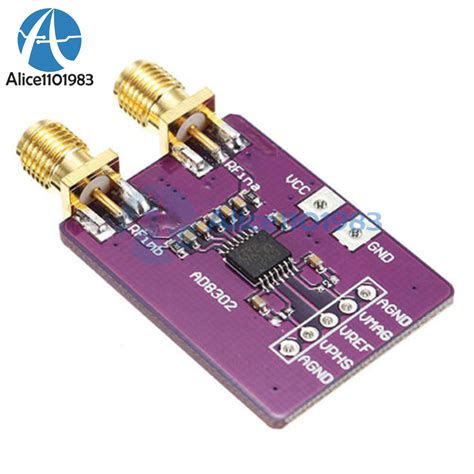 AD RF IF Amplitude Phase Detector Logarithmic Amplifier Bandwidth Module EBay