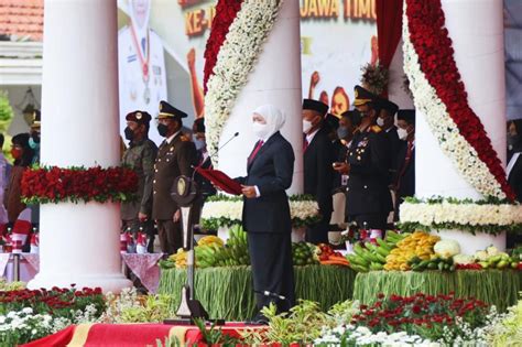 Peringati Harkitnas Khofifah Inginkan Jatim Jadi Penggerak Kebangkitan Nasional
