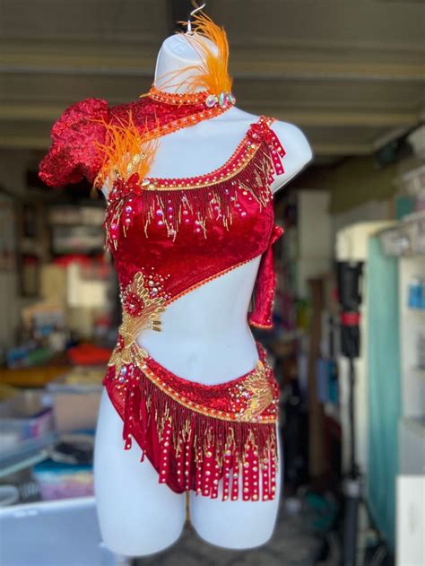 Red Hot Jazz Dance Costume Etsy Canada Jazz Dance Costumes Pretty