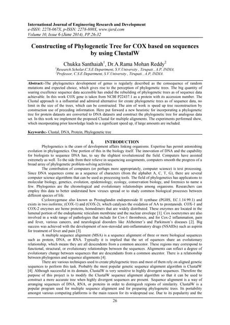 Clustal W Multiple Sequence Alignment Ppt