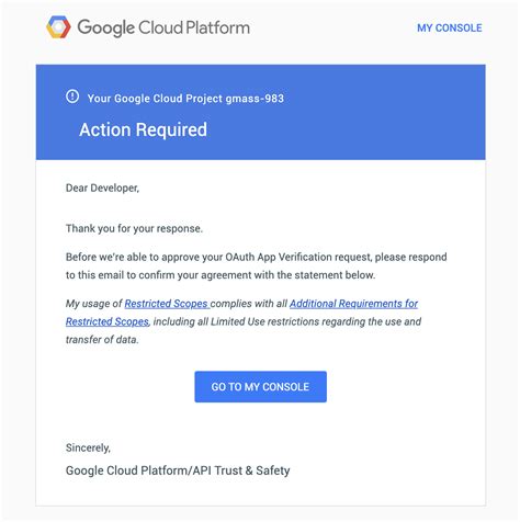 Live Updates On The Google OAuth Verification Process And Security Audit