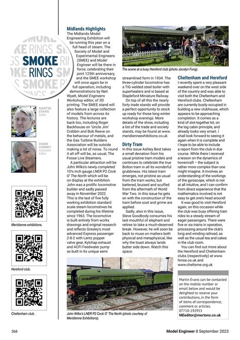 Model Engineer Magazine Issue 4725 Back Issue