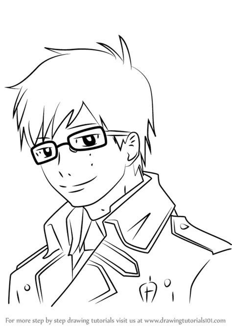 Step By Step How To Draw Yukio Okumura From Ao No Exorcist