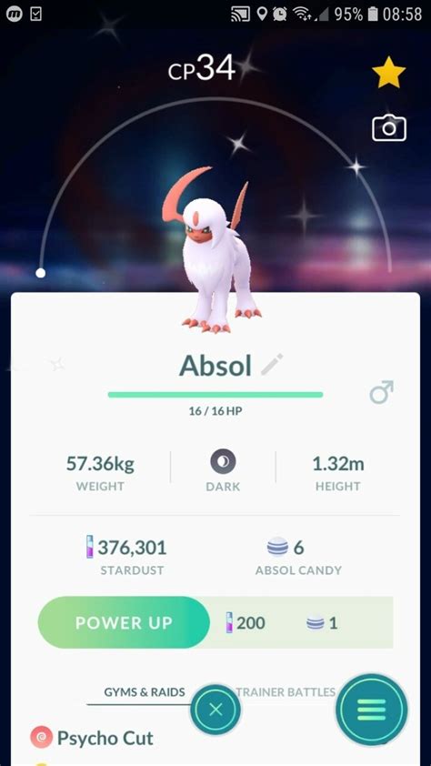 Absol Pokemon Evolution Chart