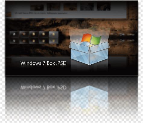 Windows 7 Box .PSD, Windows 7 BOx, png | PNGEgg
