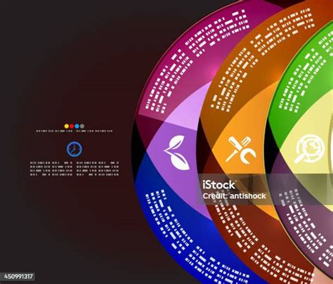 Desain Infografis Warnawarni Vektor Ilustrasi Stok Unduh Gambar