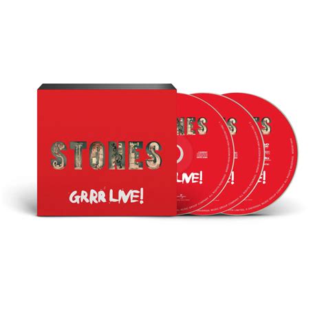 The Rolling Stones Grrr Live 2 Cd Dvd