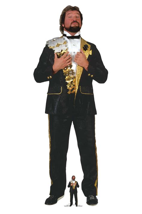 Million Dollar Man Official Wwe Lifesize Cardboard Cutout Standup