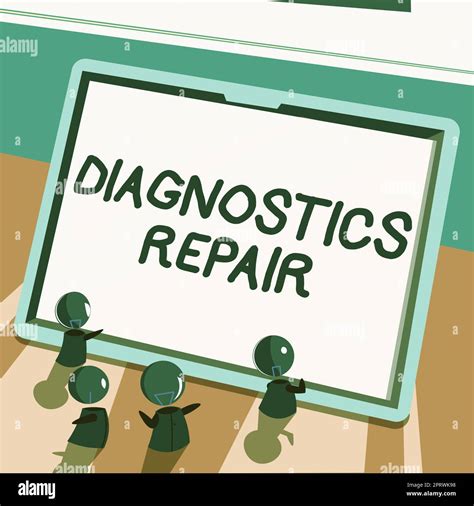 Text Caption Presenting Diagnostics Repaira Program Or Routine That