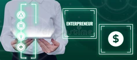 conceptual display entrepreneur business overview enterprise resource