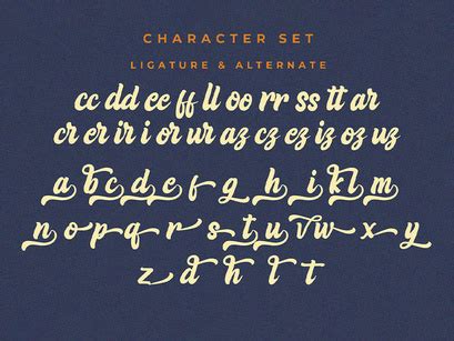 Rizta Hafiq Retro Bold Script Font By Stringlabscreative EpicPxls