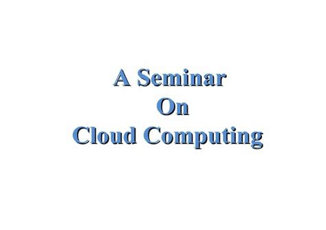 Cloud Computing Simple Ppt By Laura Edwards Issuu