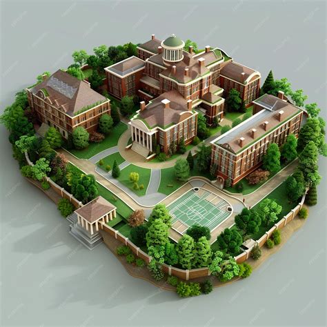 Premium Photo School Building