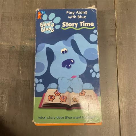 Blues Clues Story Time Vhs 1998 Orange Tape 959 Picclick Ca