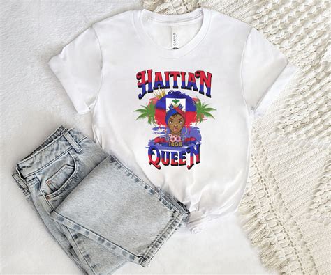 Haiti Flag T Shirt Haitian Queen Shirt Haiti Flag Day Shirt Haitian