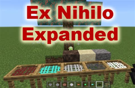Ex Nihilo Expanded Addons Modpacks Mods Mcpe Minecraft Pe Bedrock Edition