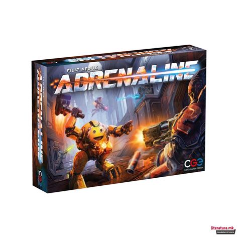 Друштвена игра Adrenaline literatura mk