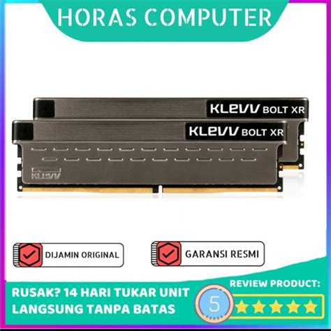 Jual Ram Klevv Bolt Xr 16gb 2 X 8 Pc 28800 3600 Mhz Ddr 4 High Xmp