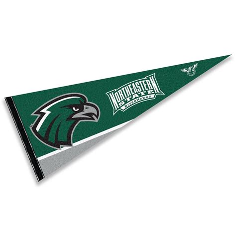 Northeastern State University Logo Pennant State Street Products