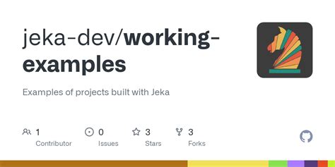 GitHub Jeka Dev Working Examples Examples Of Projects Built With Jeka