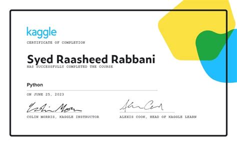 raasheed rabbani on linkedin pythoncertification kagglecertification