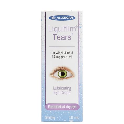 Liquifilm Tears Lubricating Eye Drops 15ml