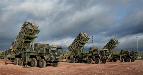 Germany Deploys First Mim 104 Patriot Air Defence System In Vilnius To