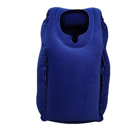 창의적인 팽창식 에어 쿠션 여행 베개 머리 받침 턱 지지 쿠션 비행기 자동차 사무실 휴식 목 낮잠 베개 Aliexpress