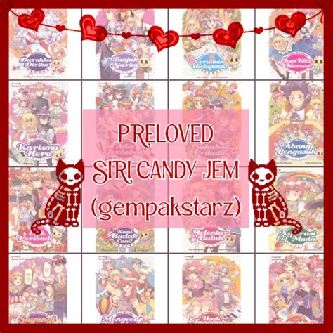 Komik Siri Candy Jem Preloved Gempakstarz Shopee Malaysia