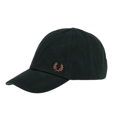 Fred Perry Pique Classic Cap Night Green Light Rust Hhv