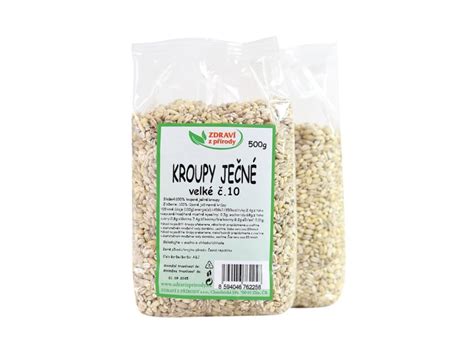 Kroupy Ječné Velké č 10 500g Zp 2929 Parkfit