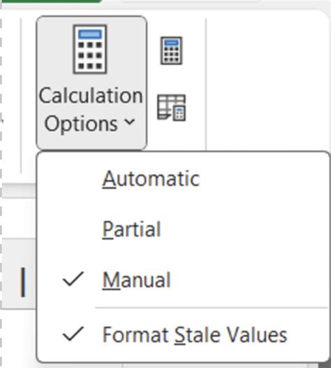 Excel Stale Cells Understanding The New Format Stale Values Option