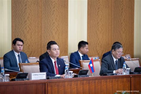 Монгол Улсын Их Хурлын дарга Г Занданшатар БНАЛАУ ын Үндэсний