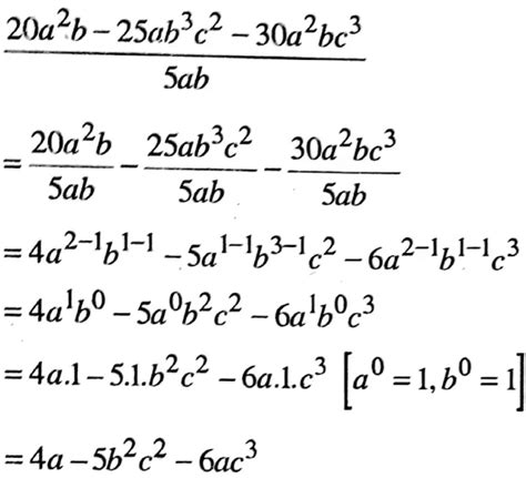 Wbbse Solutions For Class 7 Maths Algebra Chapter 4 Algebraic Operations Exercise 4 Solved