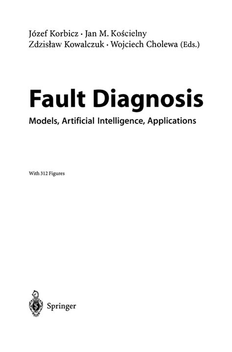 pdf control theory methods in designing diagnostic systems