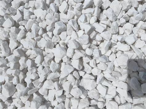 Snow White Gravel Decorative White Gravel For Landscaping And Gardens